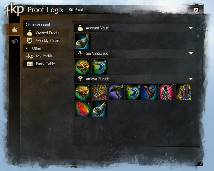 Proof Logix Module | Blish HUD